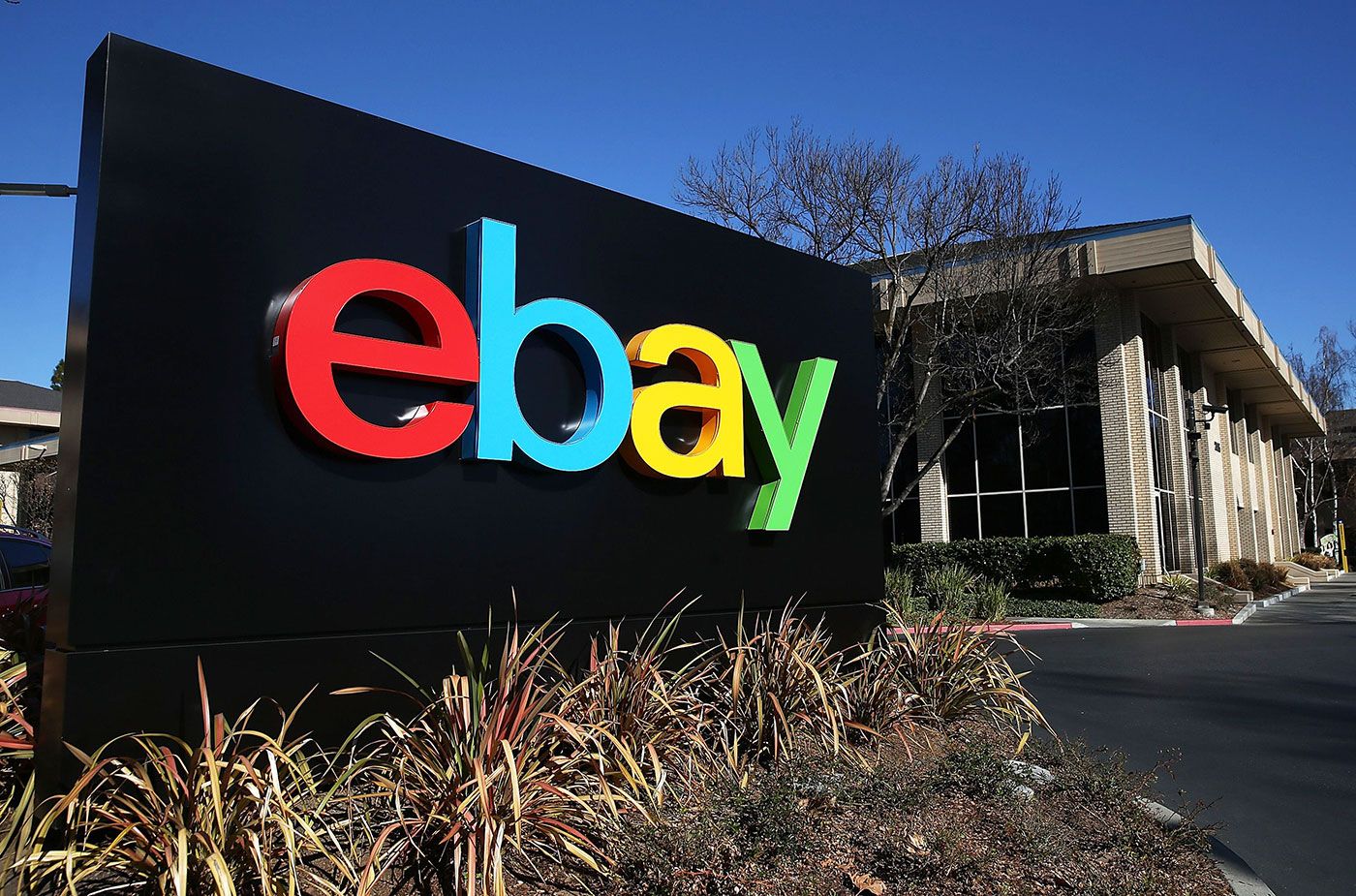 Ebay Logo Amazon And EBay Cause Tremors In Global New Business League