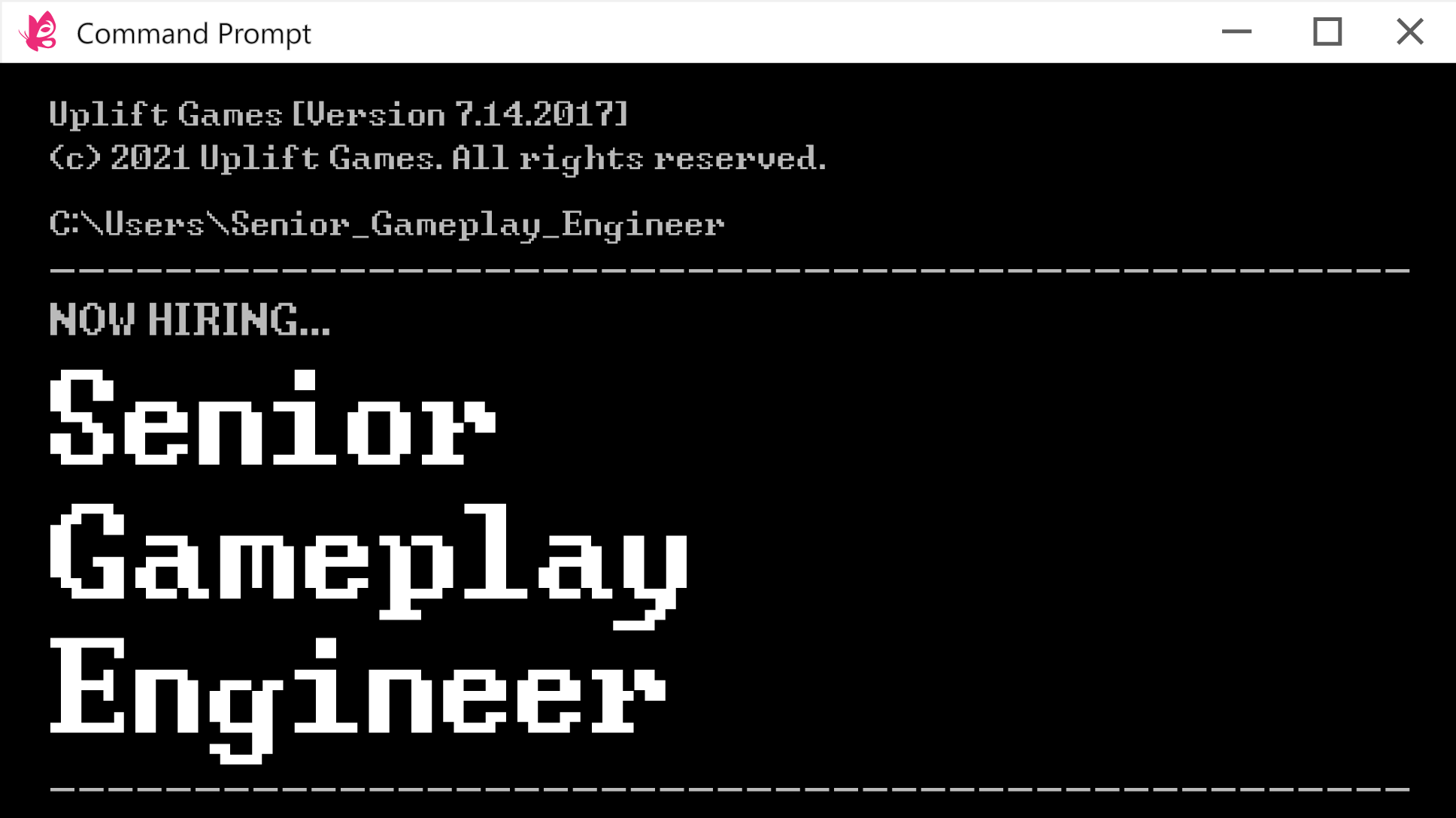 Senior Gameplay Engineer | Uplift Games