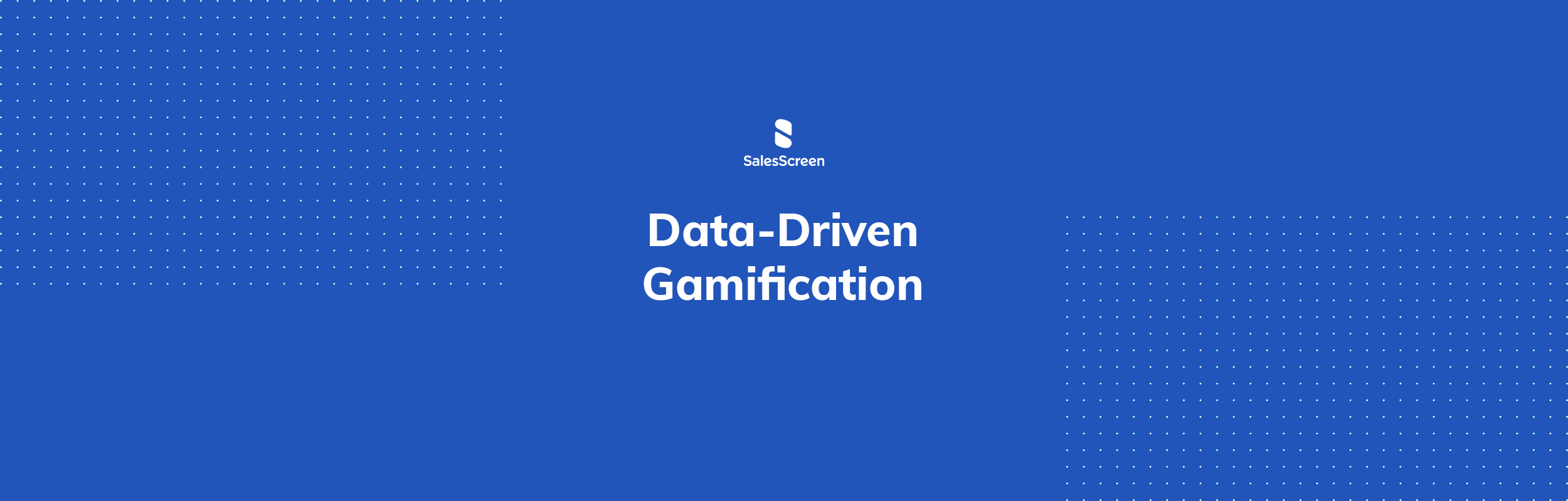 Data-Driven Gamification [eBook] | Resources | SalesScreen