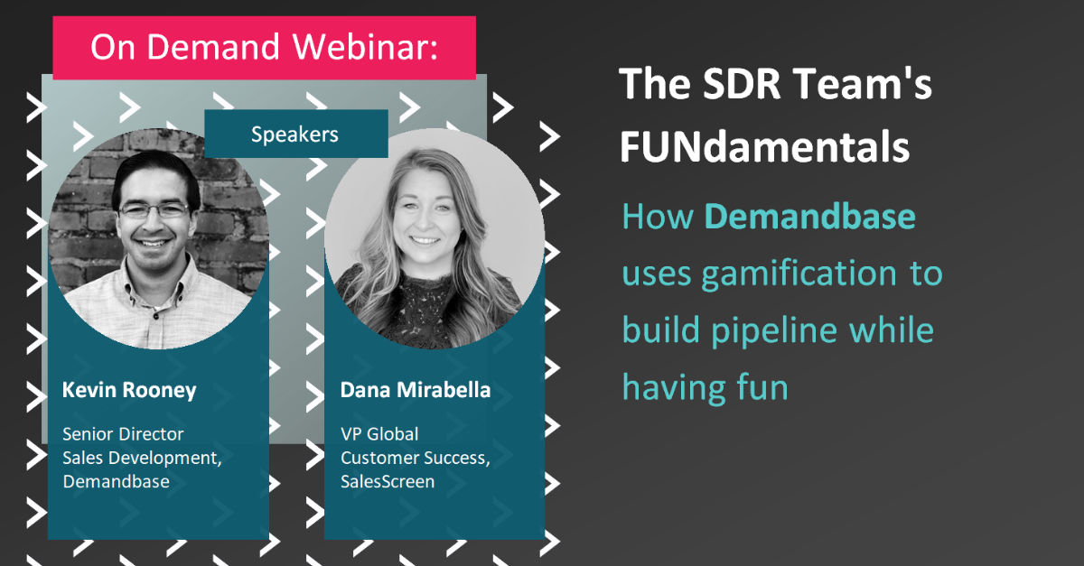 The SDR Team's FUNdamentals | Webinars | SalesScreen