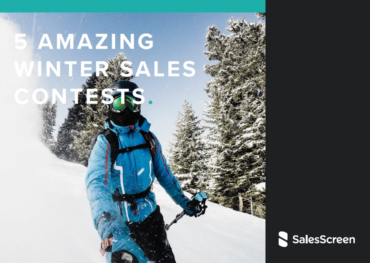 5 Amazing Winter Sales Contests | Resources | SalesScreen