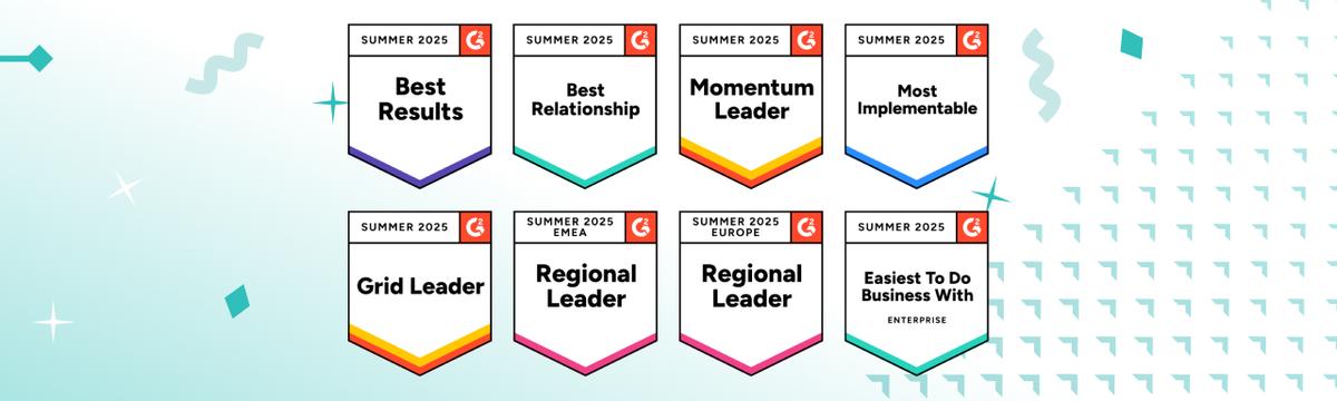 We’re #1 in Sales Gamification in G2’s Summer 2025 Report! | Blog ...