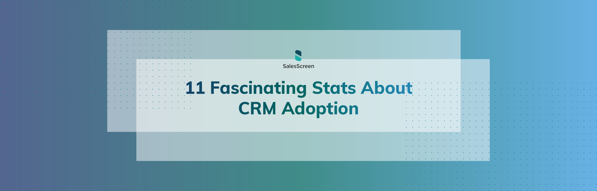 11 Fascinating Stats About CRM Adoption [Infographic] | Resources ...