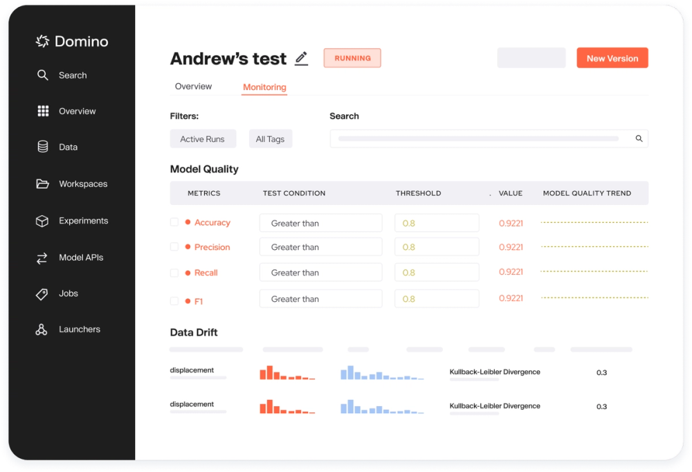 AI governance platform | Domino Data Lab