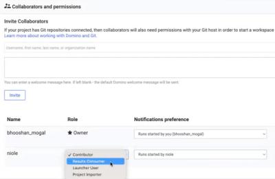 Data collaboration | Domino Data Lab