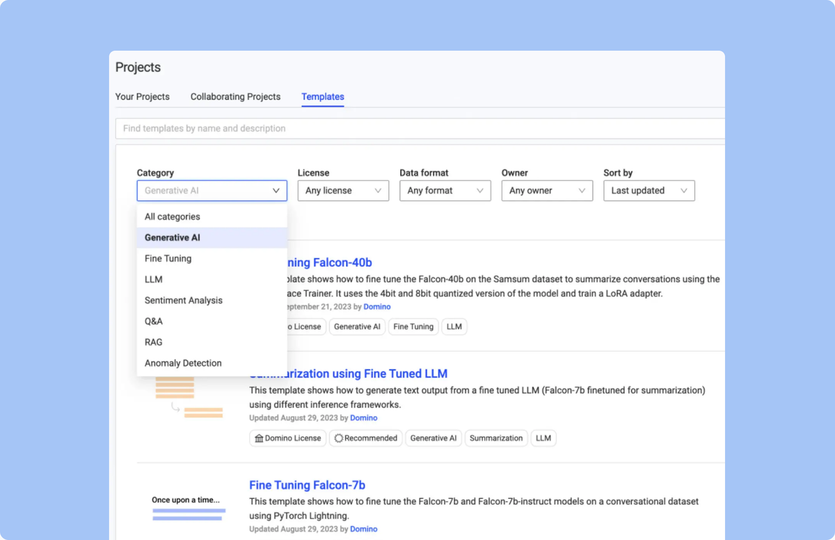 AI Hub | Domino Data Lab