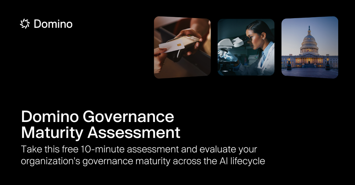 AI governance maturity assessment | Domino Data Lab