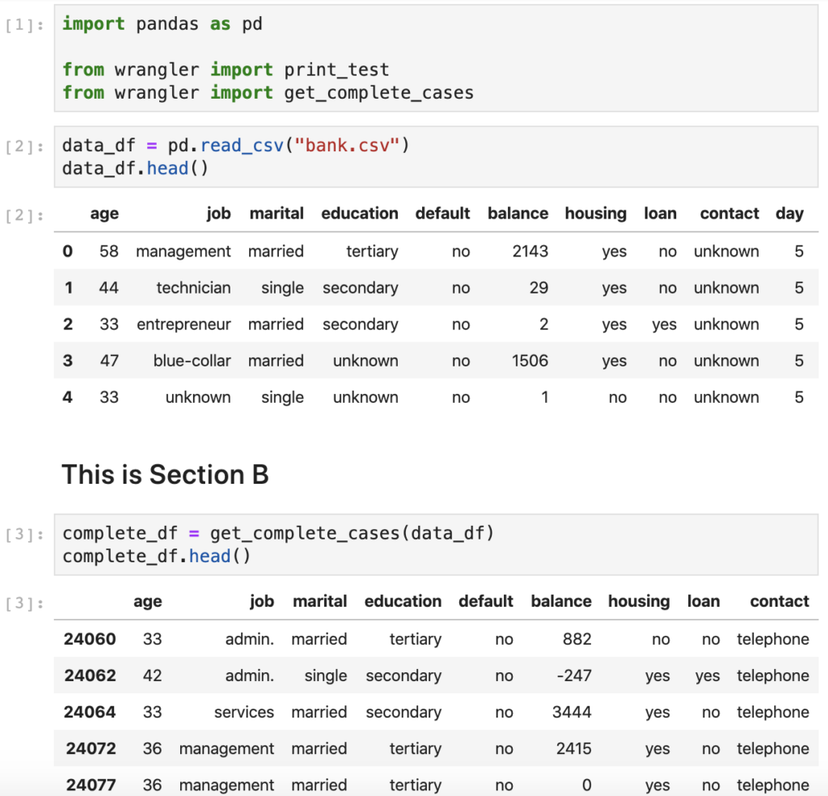 Structure, Coding Style, and Refactoring Jupyter Notebooks