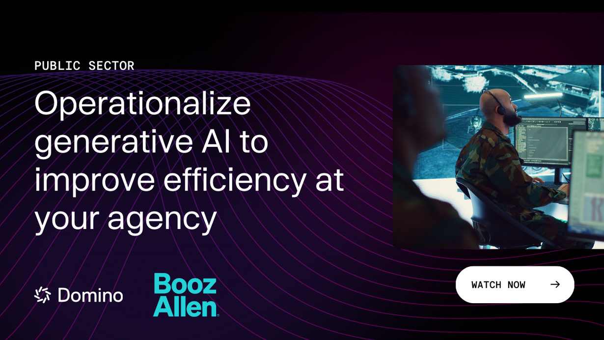 Operationalize generative AI to improve efficiency at your agency