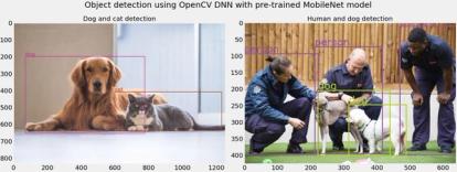 Feature extraction and image classification using OpenCV