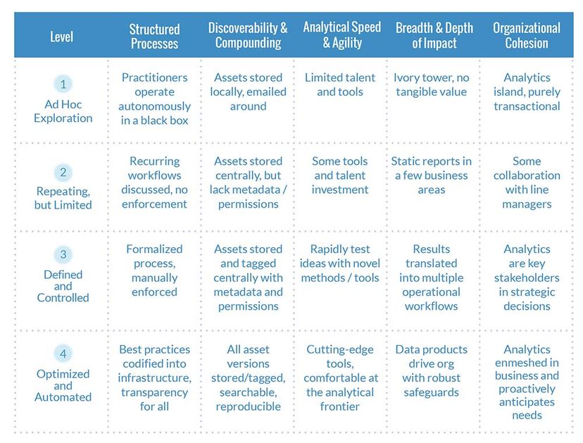 Introducing the Data Science Maturity Model
