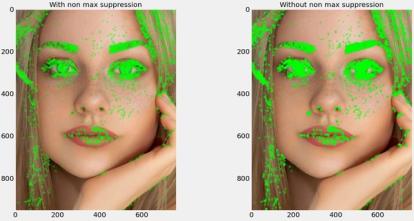 Feature extraction and image classification using OpenCV