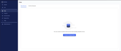 Data connectors and data sources in Domino | Domino Data Lab