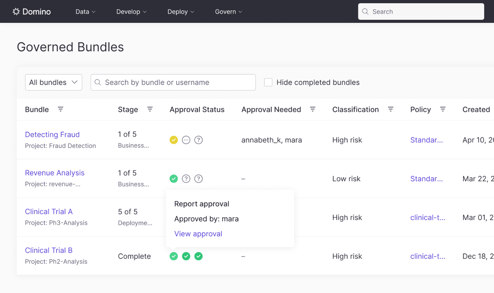 Model risk management | Domino Data Lab
