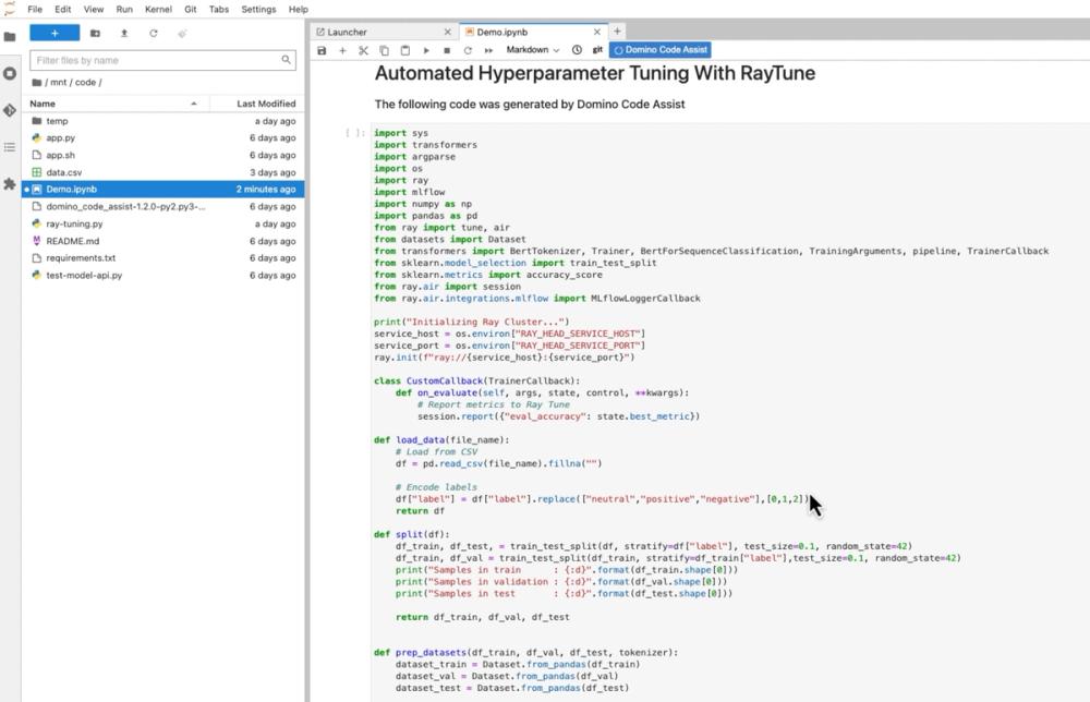 AI Workbench | Collaborative development environment