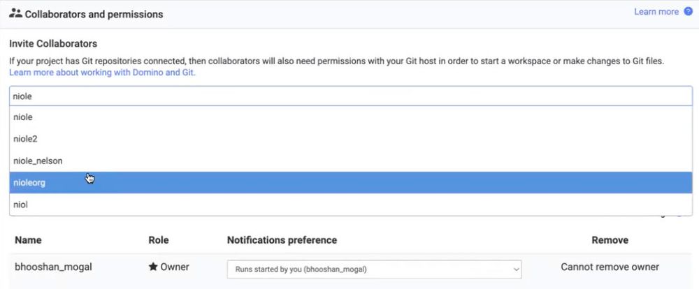 Data collaboration | Domino Data Lab