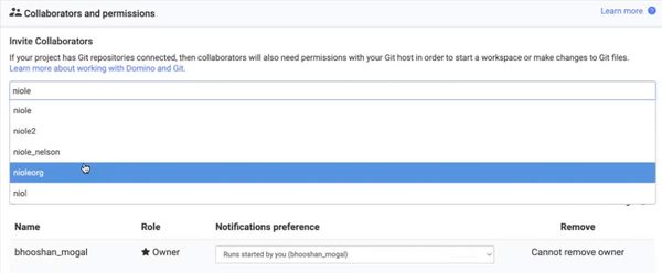 Data collaboration | Domino Data Lab