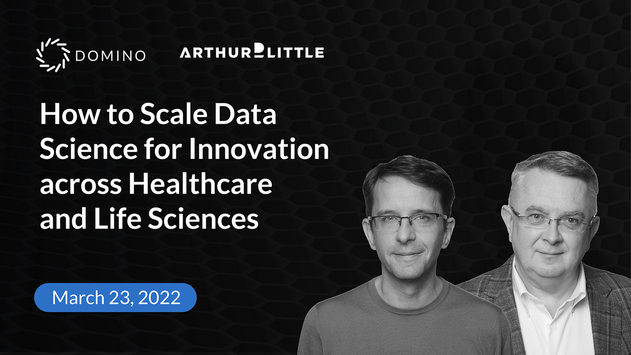 Scale data science for innovation across healthcare and life sciences