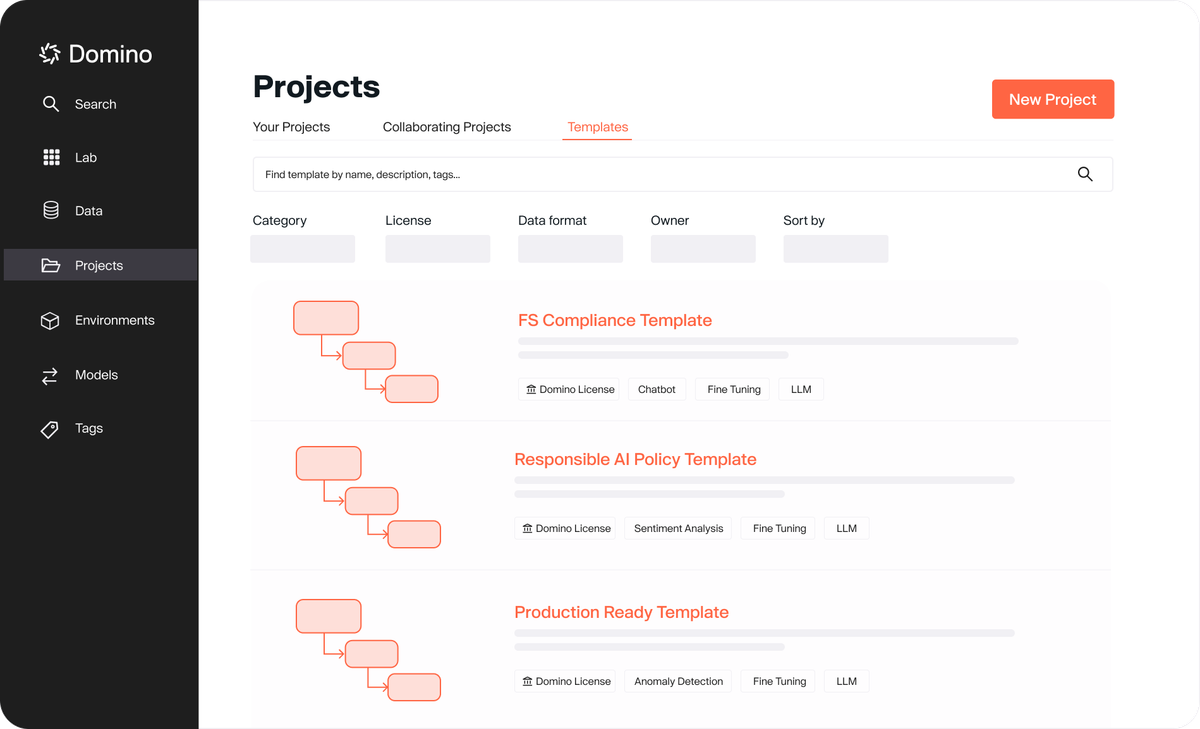 AI governance platform | Domino Data Lab
