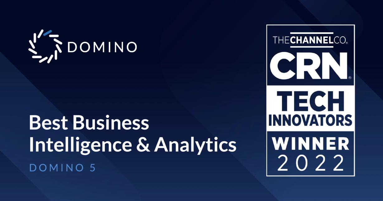 Domino Data Lab Wins CRN’s Coveted 2022 Tech Innovator Award
