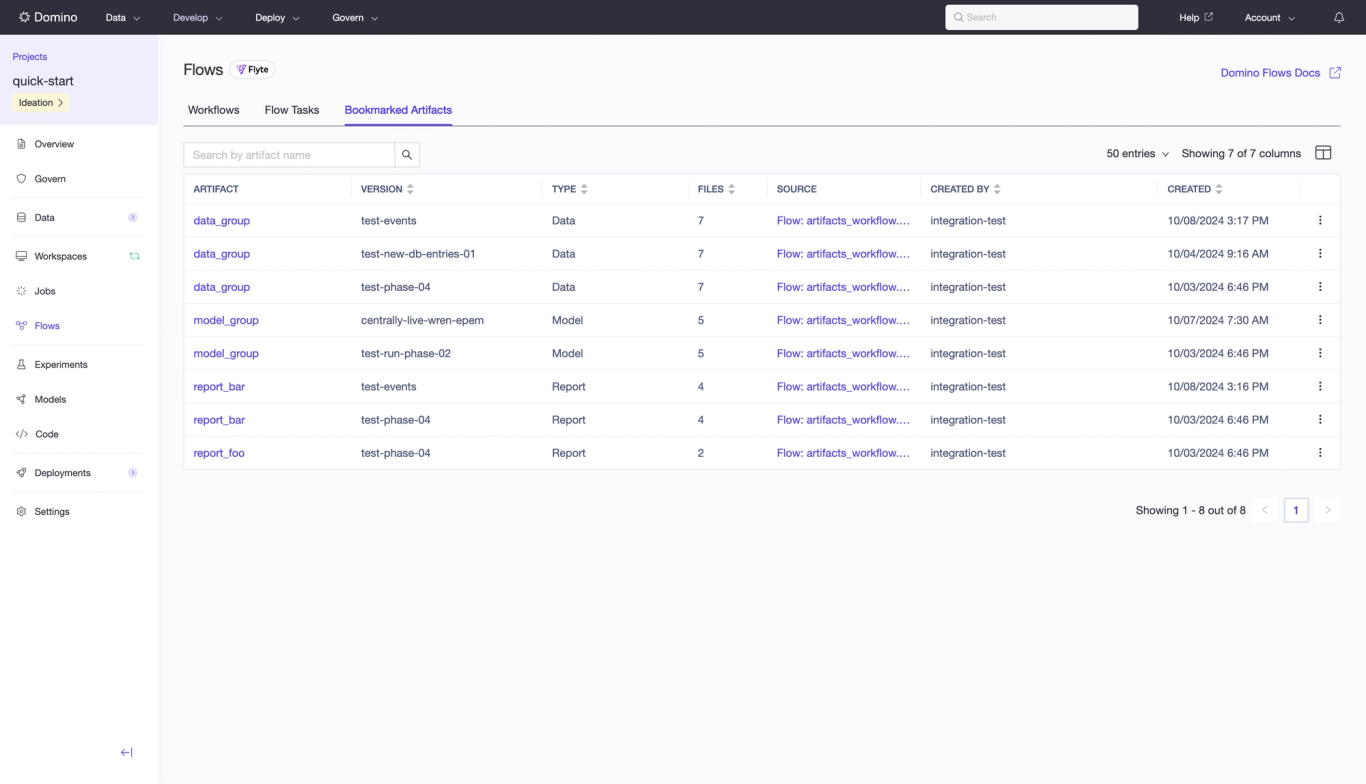 New enhancements to Domino Flows | Domino Data Lab