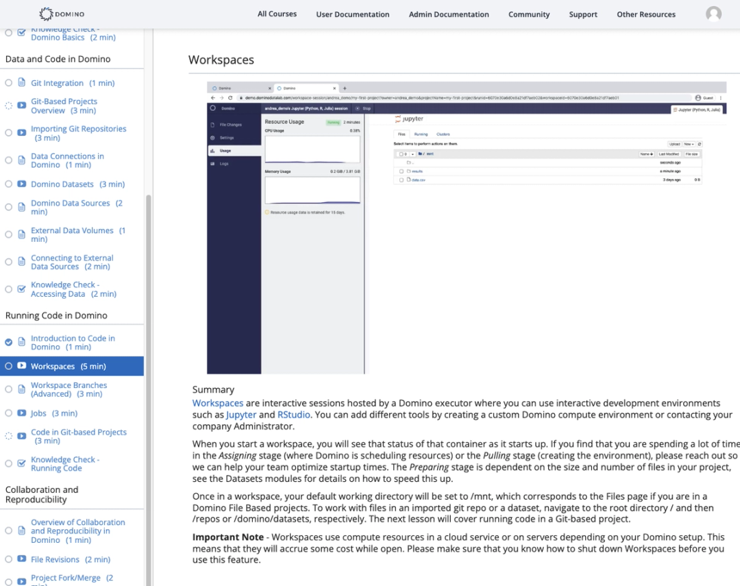 Domino University Data Science Accreditation for Partners