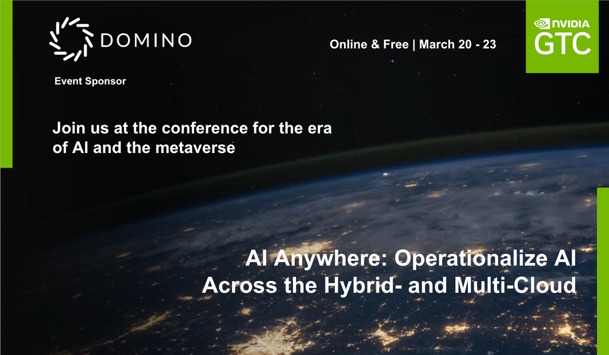 Domino at NVIDIA GTC, March 2023