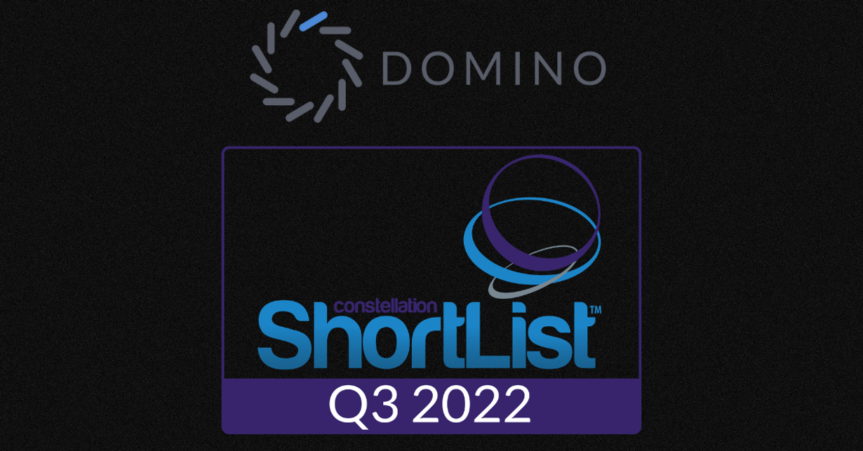 Domino Data Lab Named to Constellation ShortList for MLOps