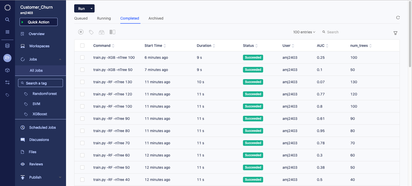 Domino 3.3: Datasets and Experiment Manager