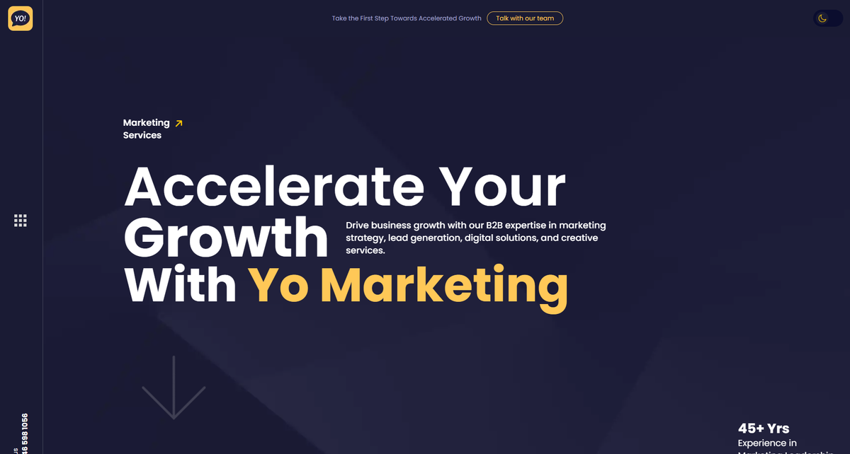 B2B Marketing Agency | Yo Marketing