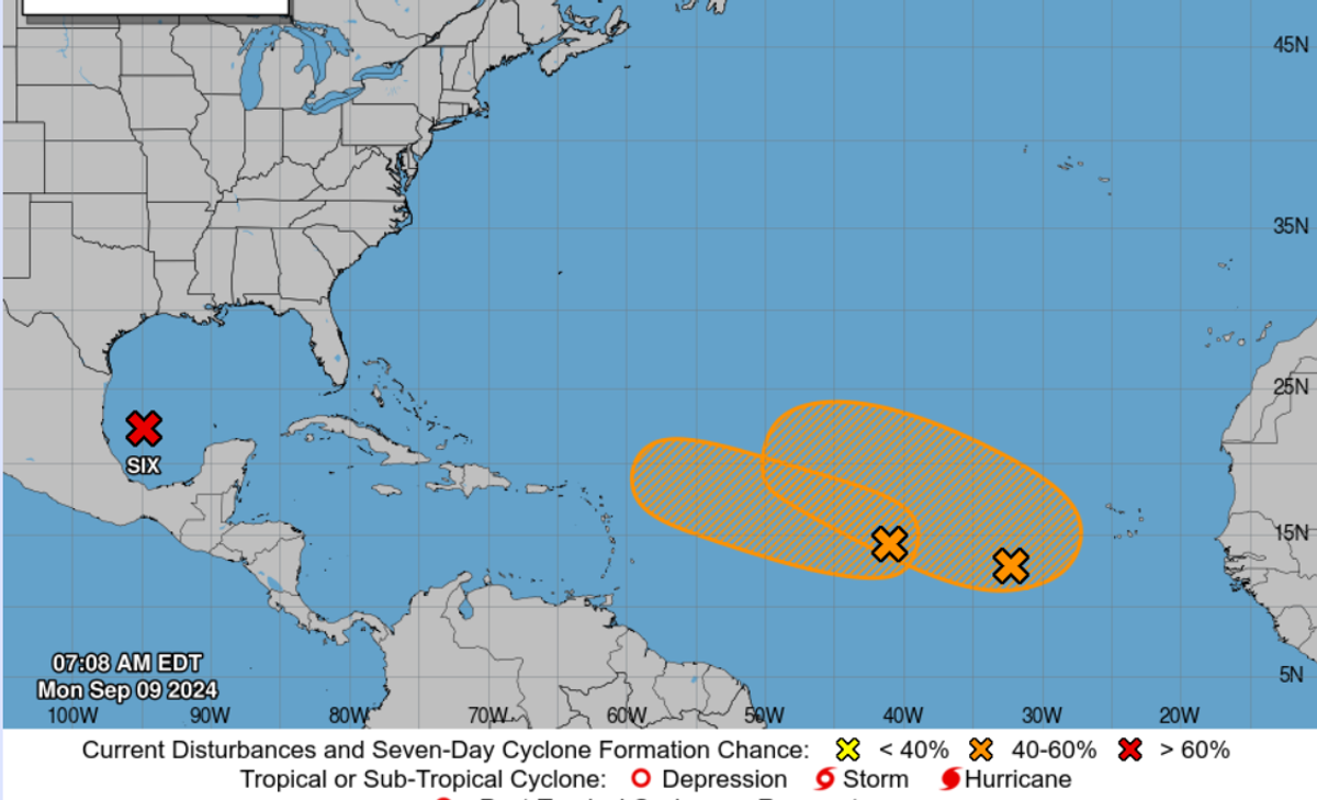 Market Talk | Tropical Storm Projected To Hit The Louisiana Coast As A ...