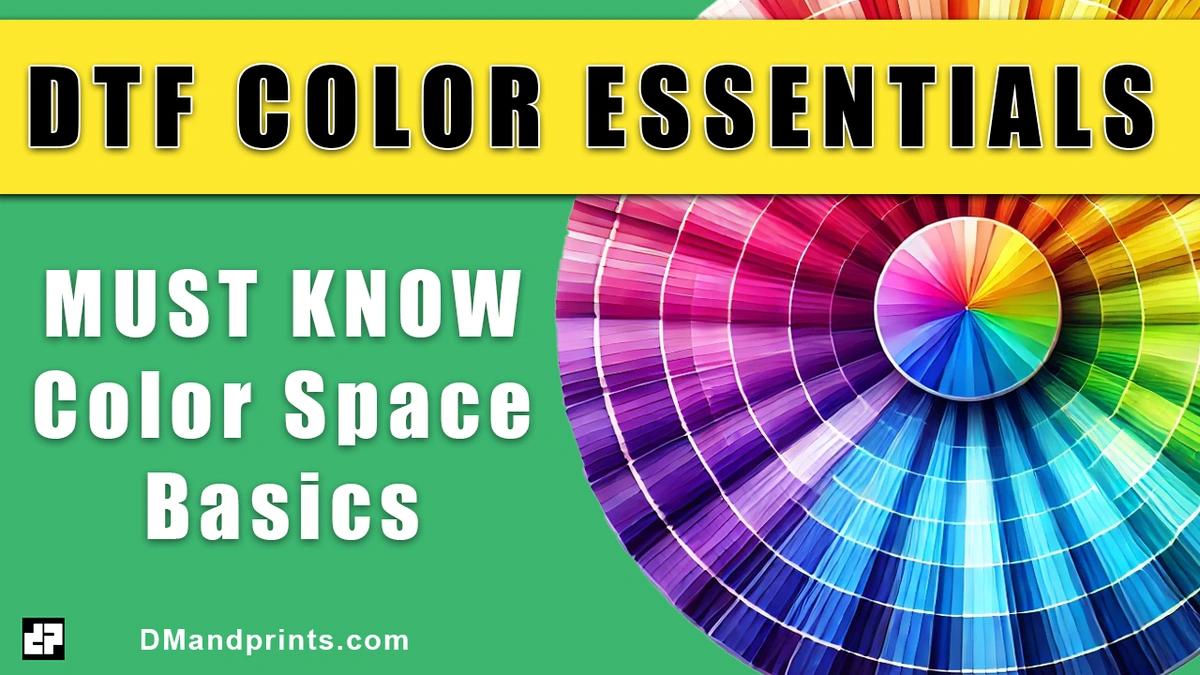 Understanding Color Spaces for DTF Printing: RGB, CMYK, and Pantone ...
