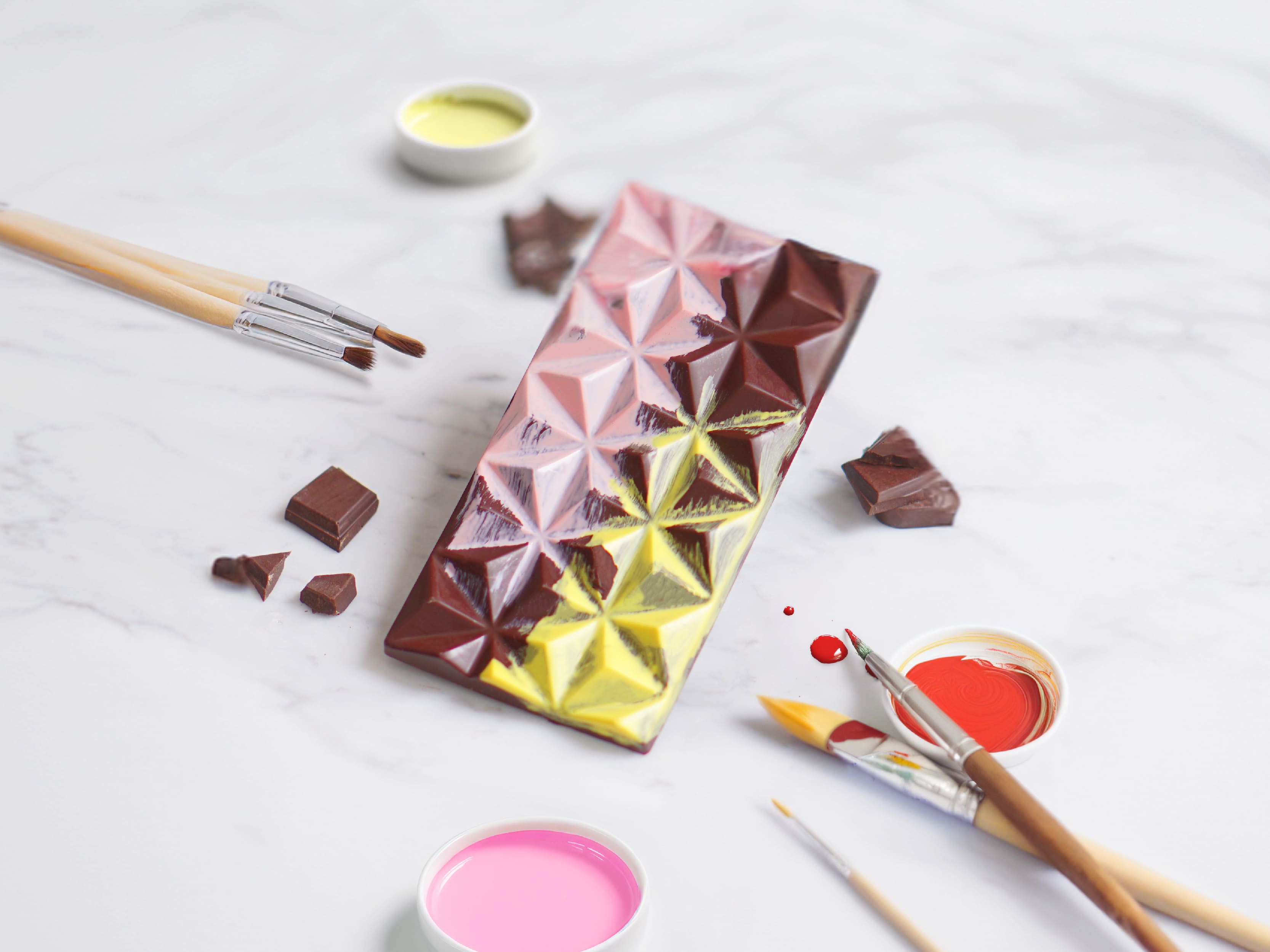 The Dark Gallery Chocolate Bar Painting Workshop