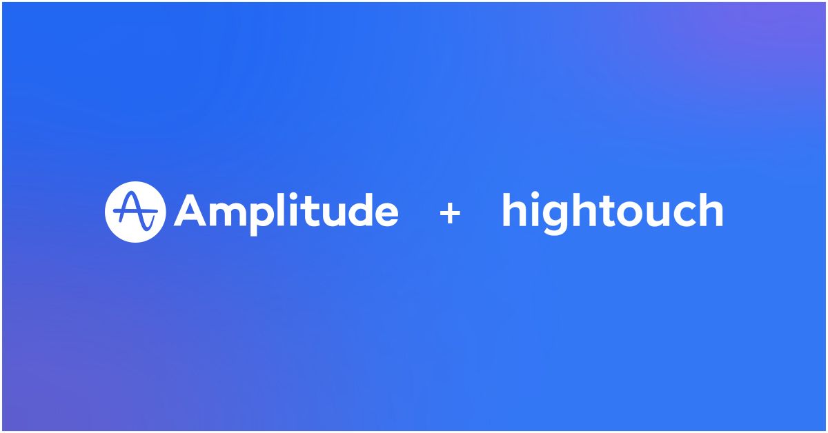 Announcing Amplitude's Integration with Hightouch | Amplitude