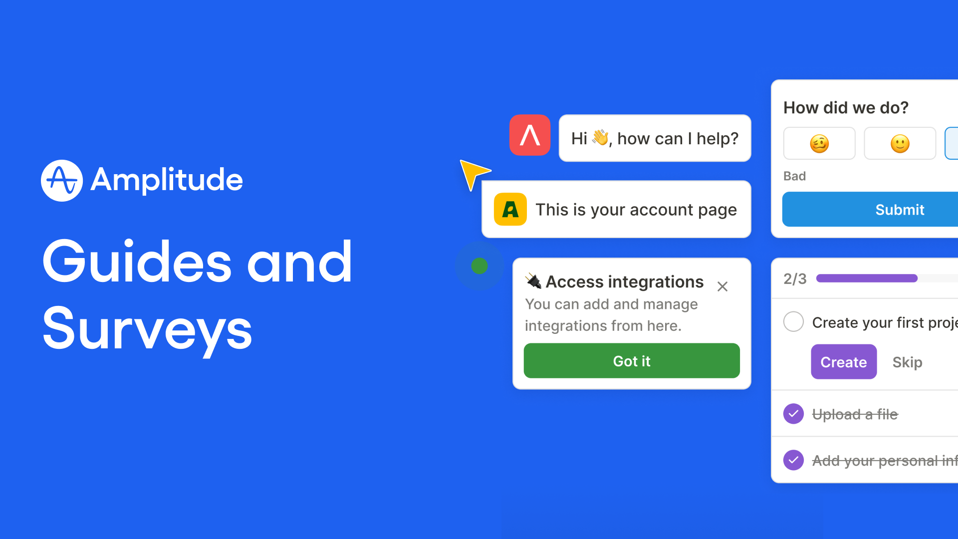 In-App Guides and Surveys | Amplitude