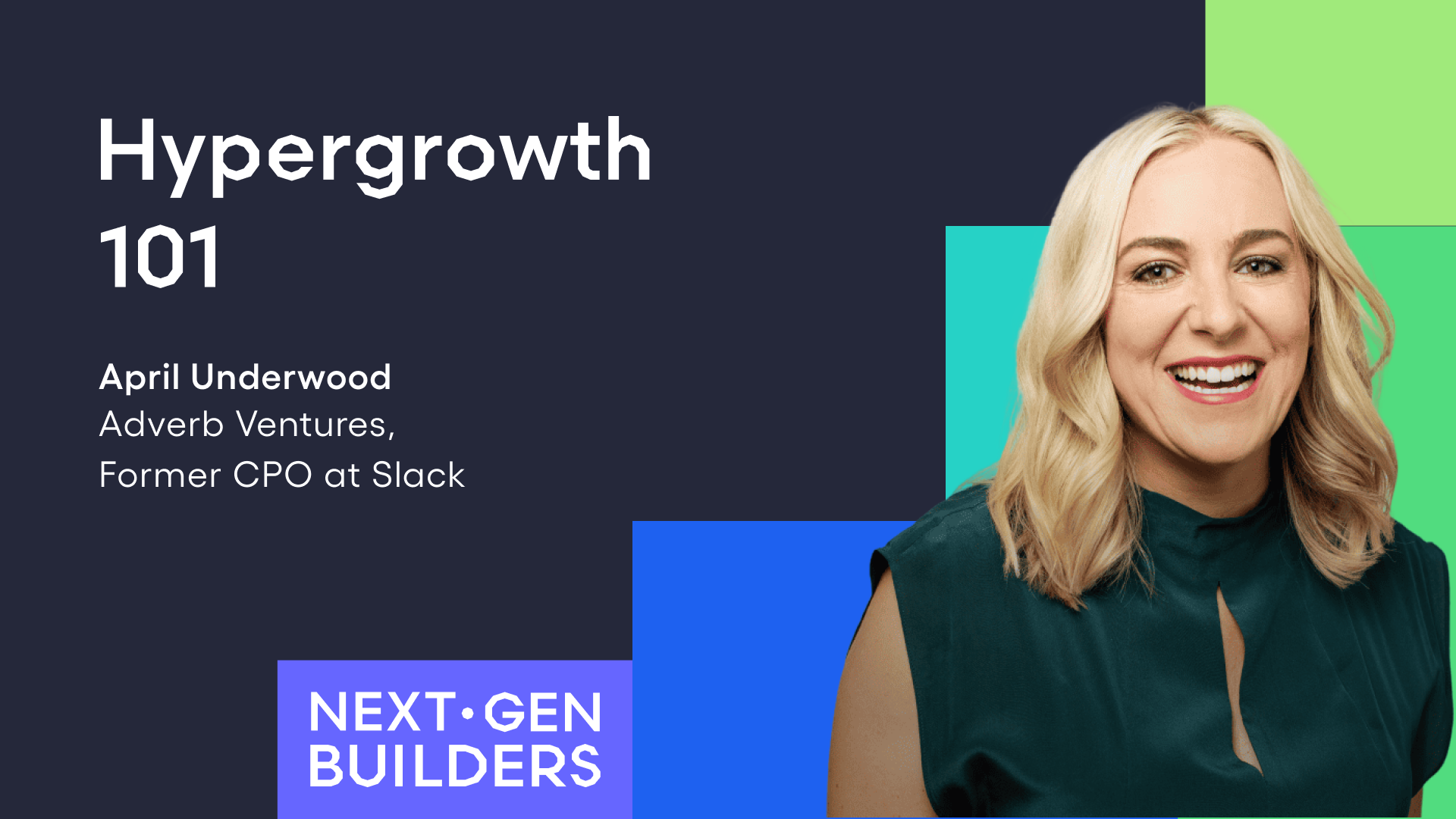 Meet the Next Gen Builder: April Underwood, Managing Director and Co ...