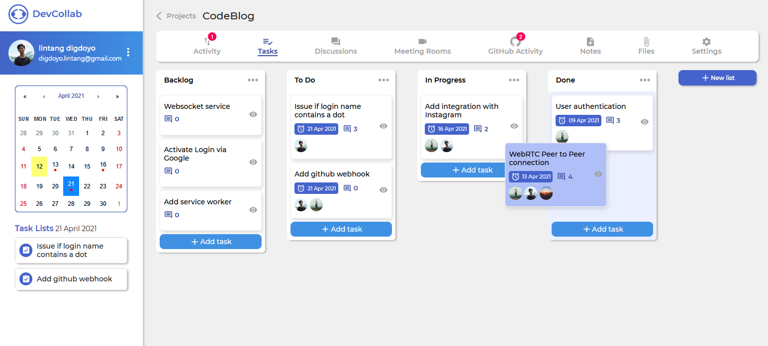 DevCollab | Lintang Digdoyo