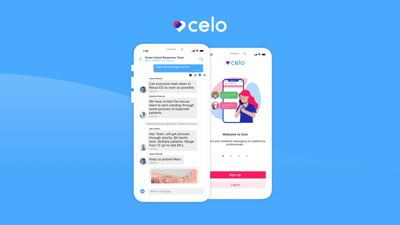 Celo | Secure Messaging App for Healthcare Teams