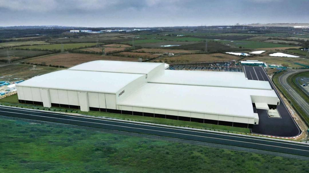 AESC launches its new UK battery gigafactory