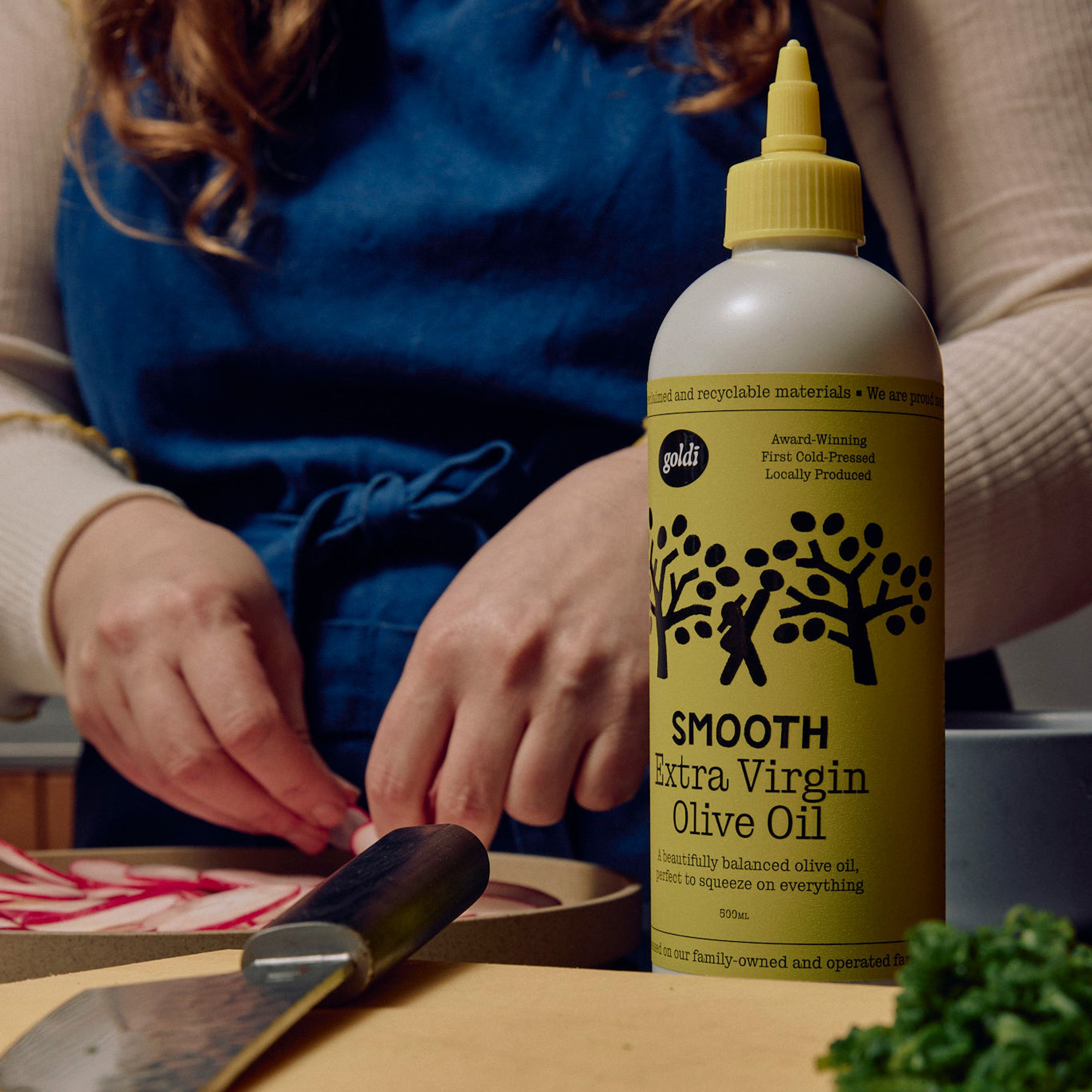 Smooth Extra Virgin Olive Oil | Australian Made | Goldi