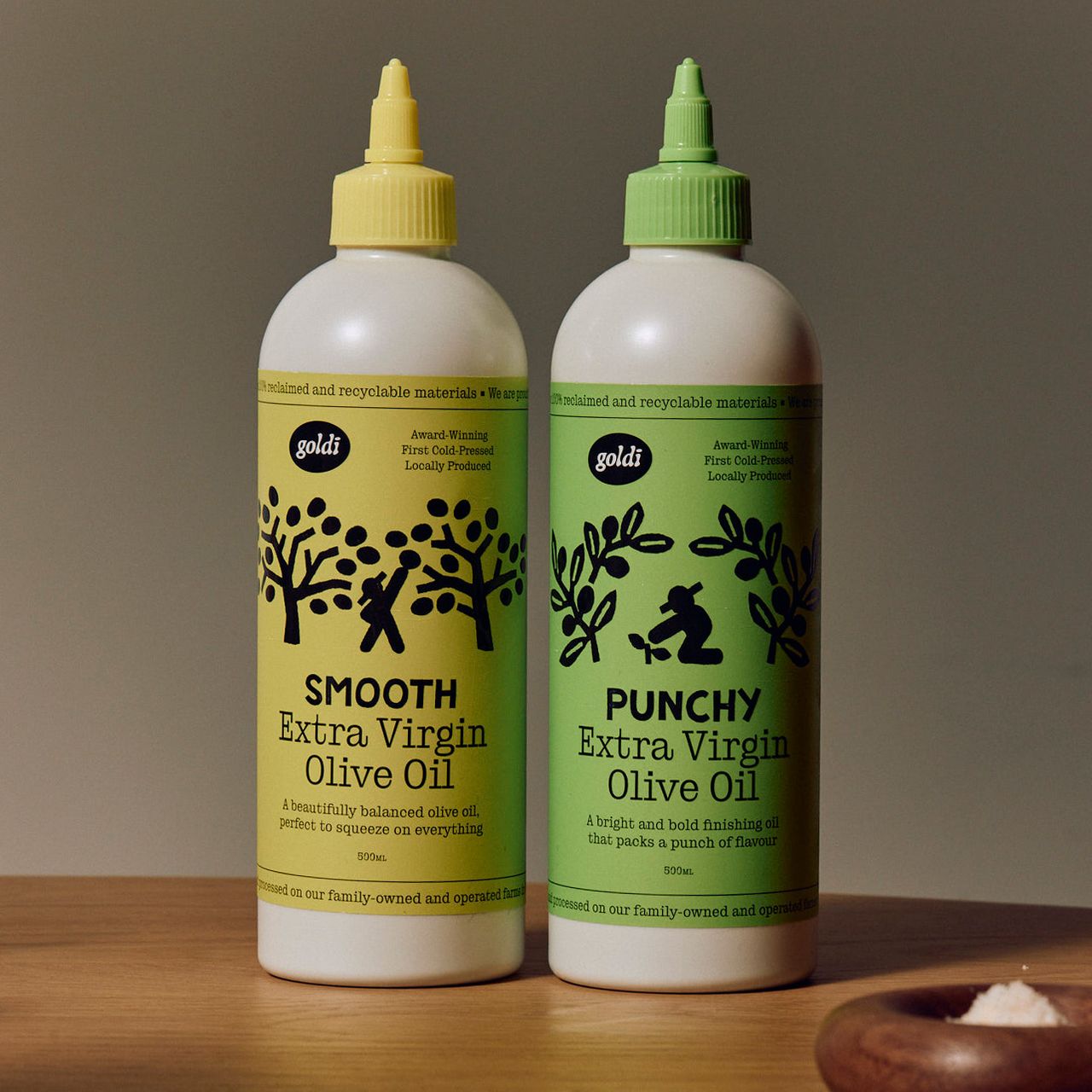 Power Couple Extra Virgin Olive Oil | Australian Made | Goldi
