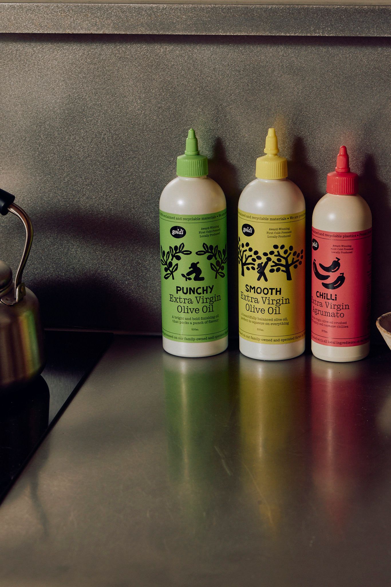 Taster Trio | Extra Virgin Olive Oil & Balsamic | Goldi