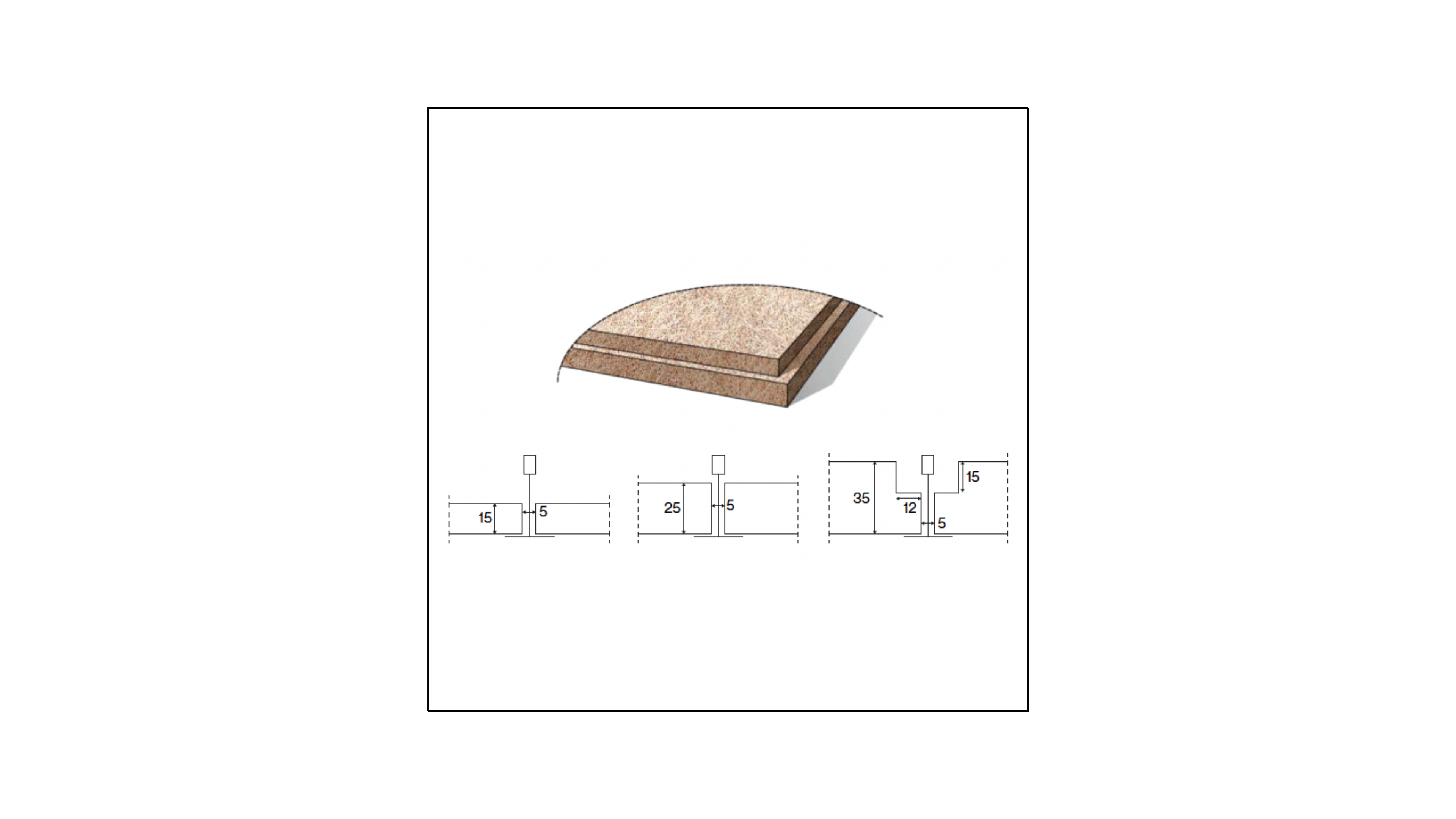 P0-T24 – Standard T24 Ceiling Profile PANEL THICKNESS: 15MMPANEL ...