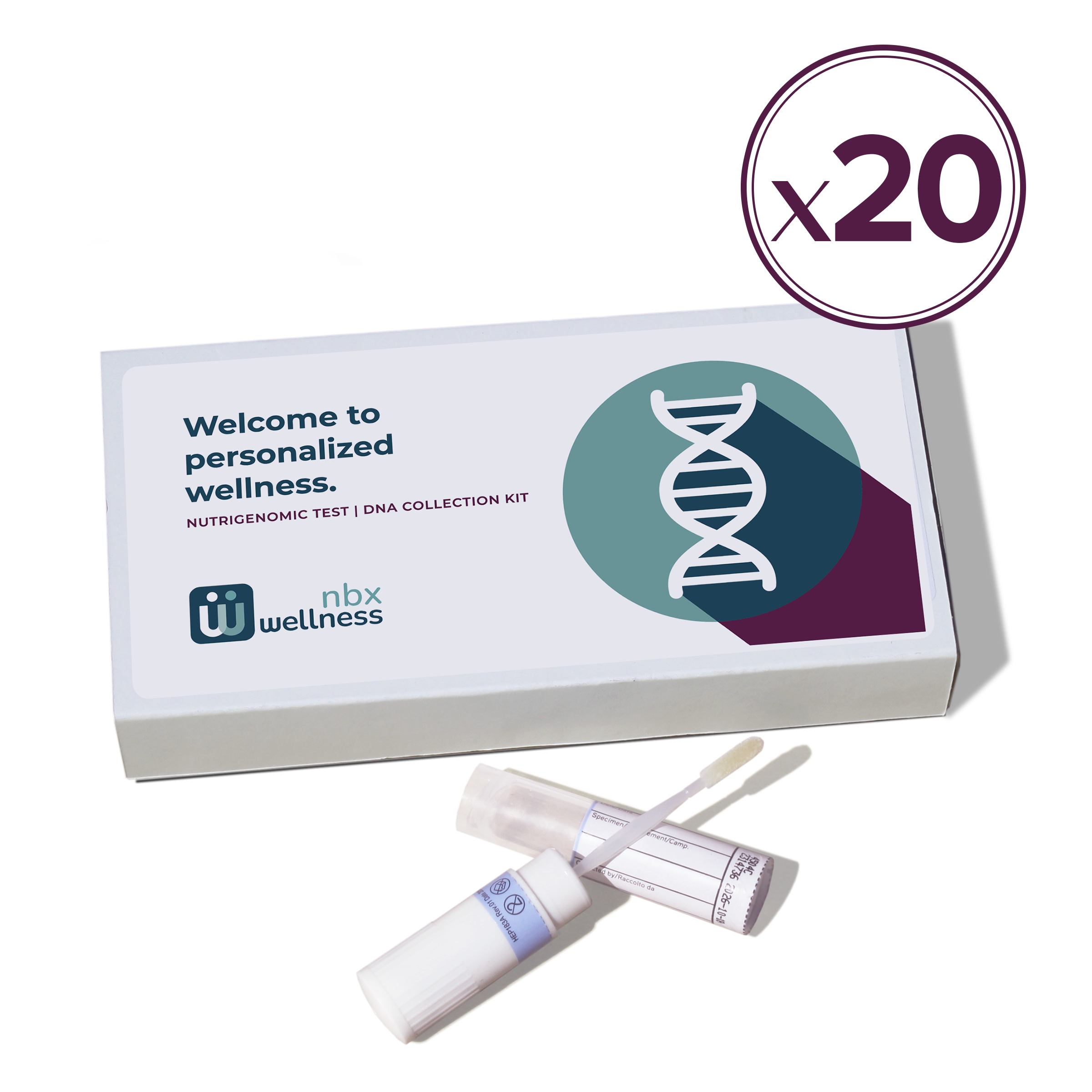 Nutrigenomics Genetic Test Pro Bundle (20 tests)