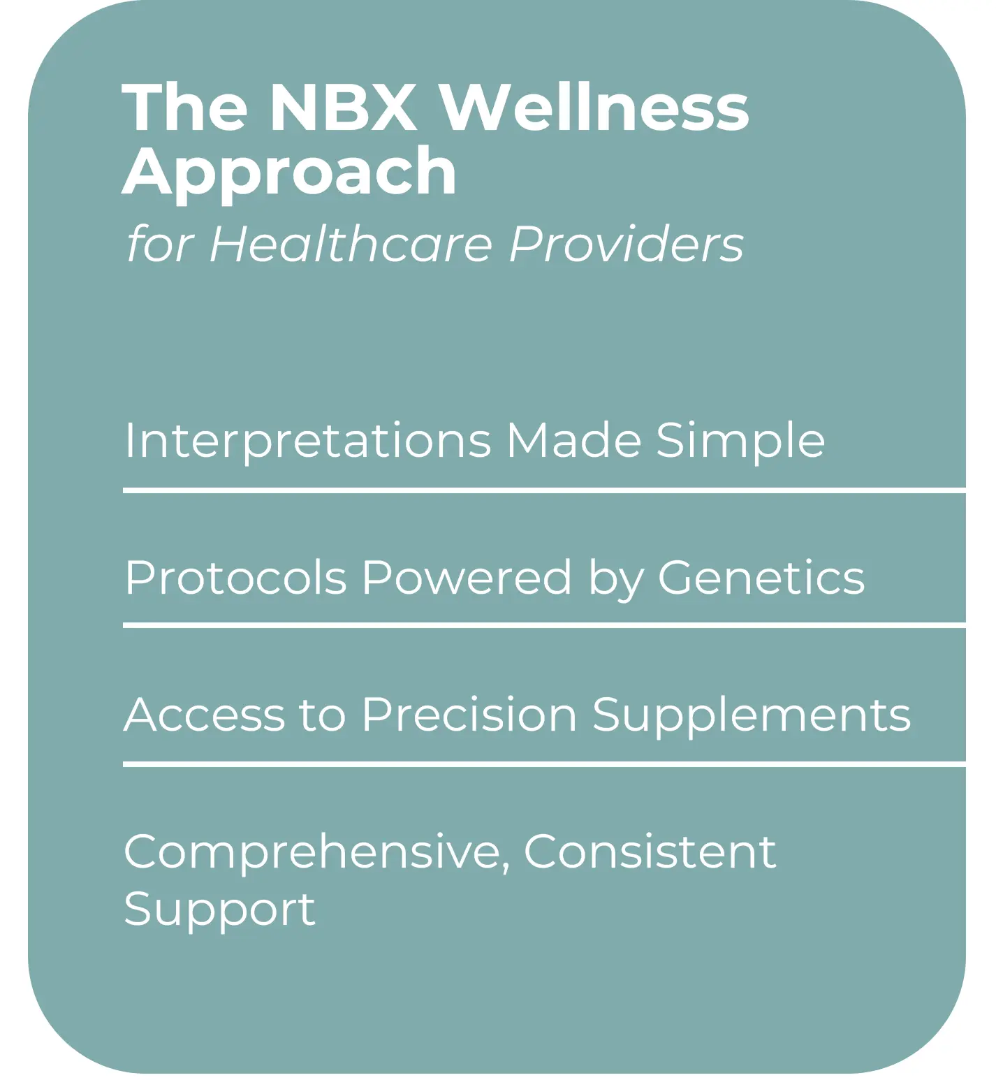 Simple and Effective Nutrigenomics Testing for Your Health at NBX Wellness