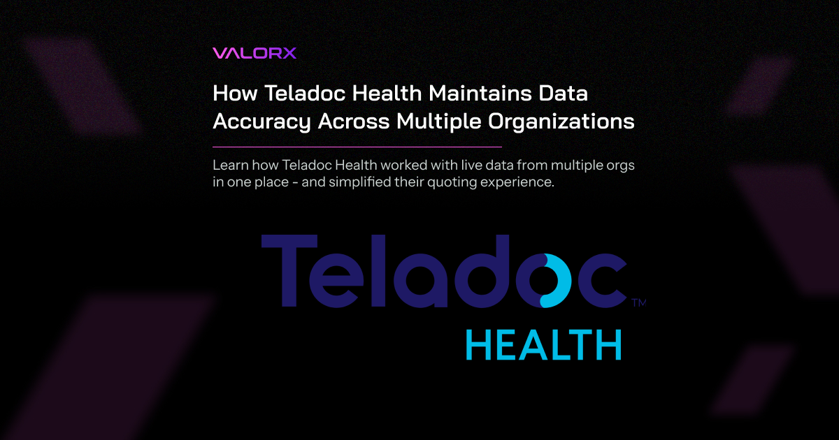 Teladoc Health Maintains Data Accuracy Across Multiple Orgs