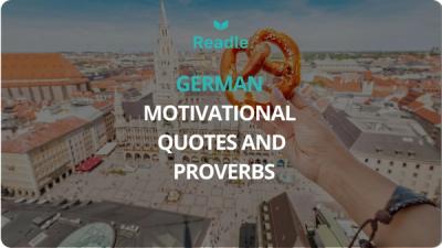 Deutsch Inspiration: 10 German Quotes & Proverbs to Motivate Yourself ...