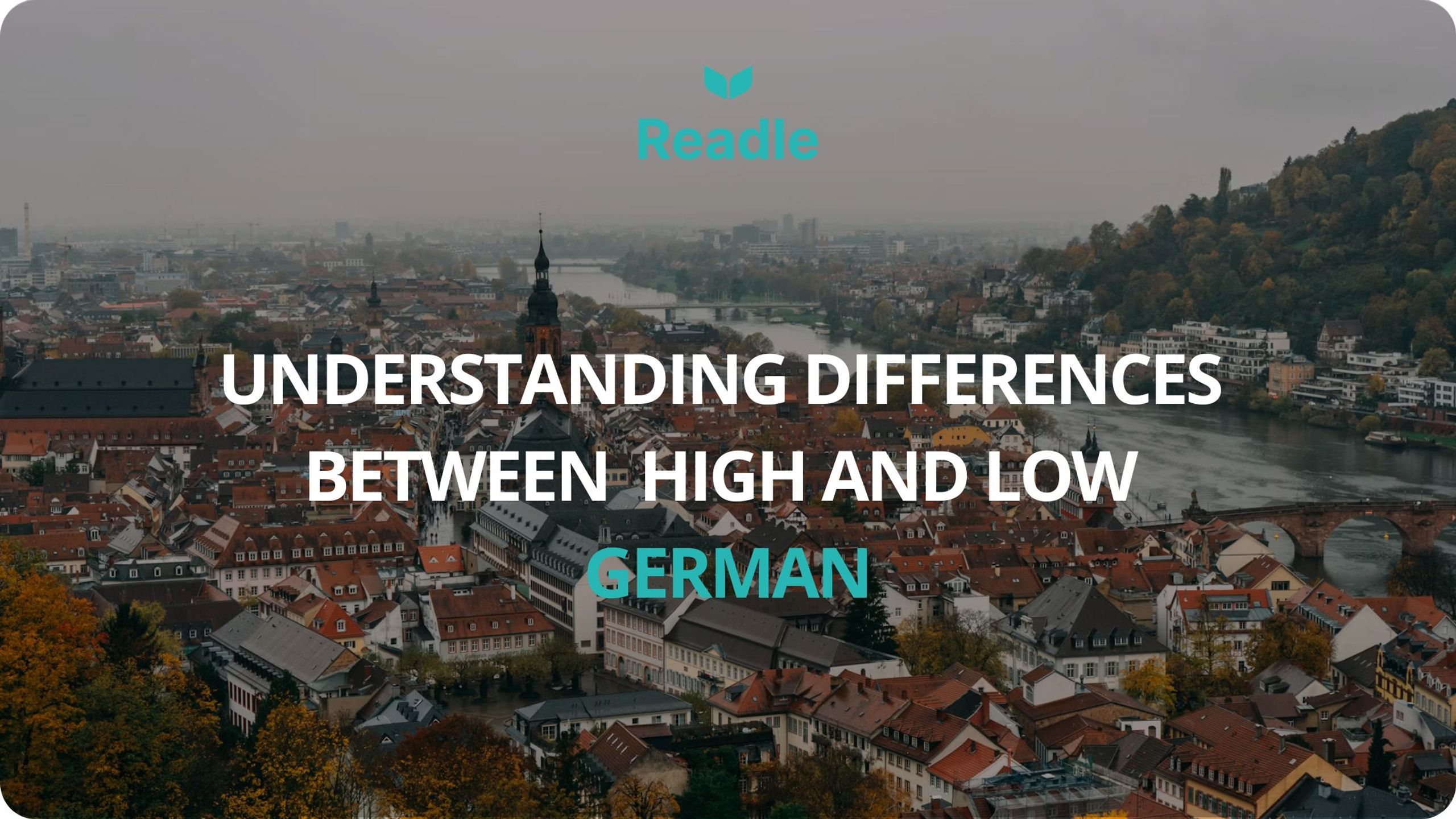 High German vs. Low German: Understand the Differences | Readle