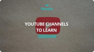 7 YouTube Channels to Learn German for All Levels | Readle