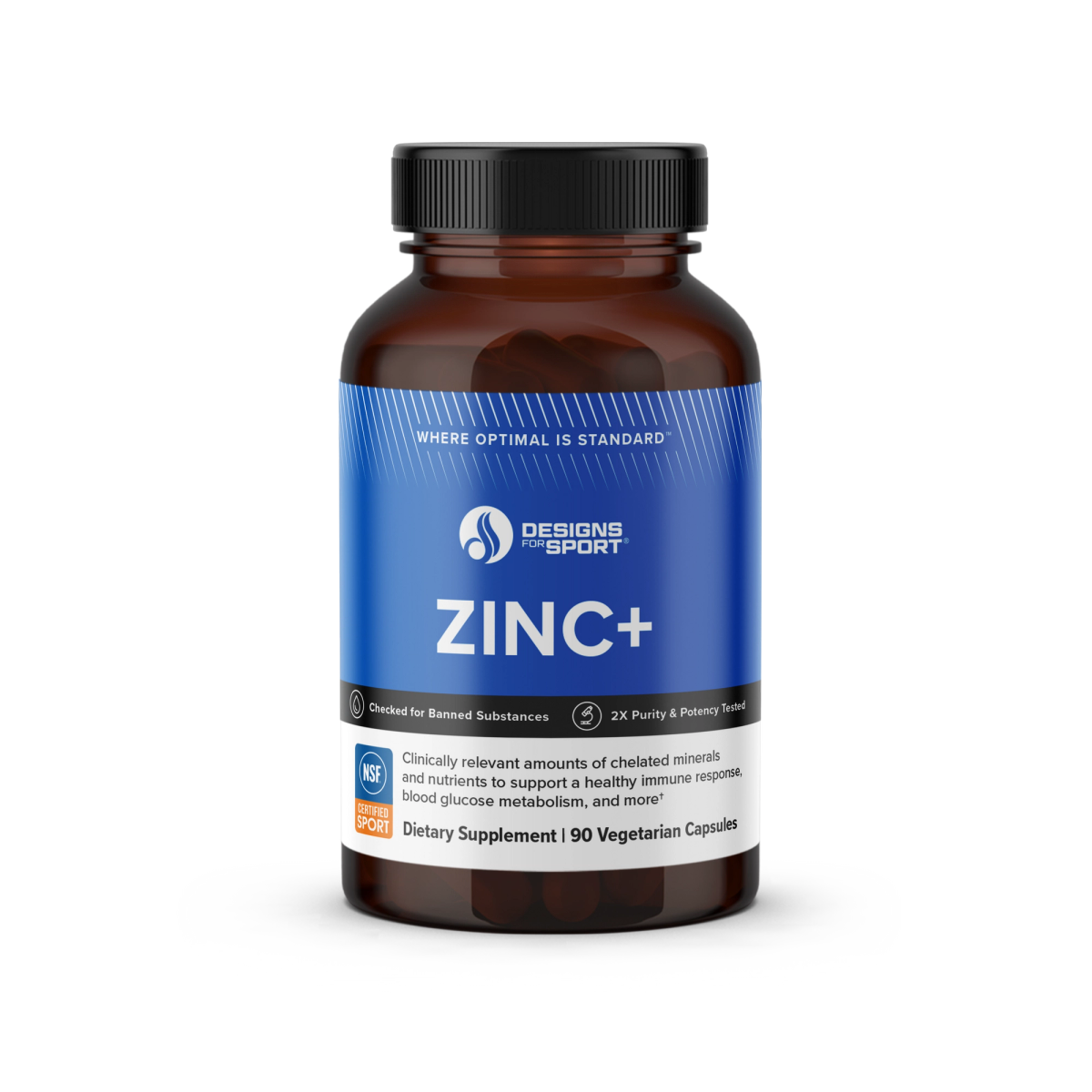 Zinc+ | Superior Supplement Products - Science First - Designs for Health